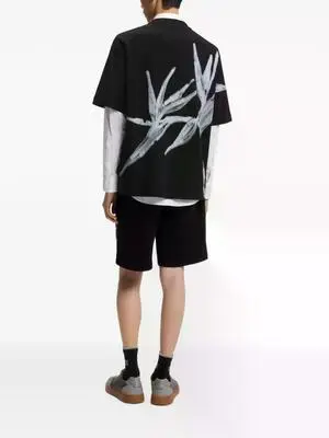 Hugo Logo-embroidered Oversized T-shirt