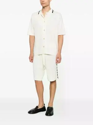 Commas Triangle-embroidered Shirt