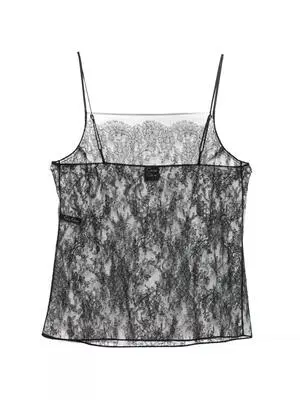 Carine Gilson Lace Camisole - Black