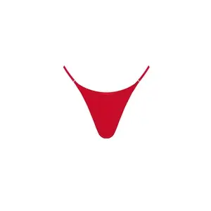 MONARCH Eva Bikini Bottom With Adjustable Strap - Red
