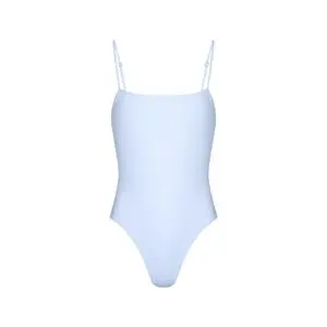 PIANELLA'S Harmony Square-neck One-piece Swimsuit - White