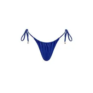 MONARCH Kaia Side Tie Ruched Bottom Ultramarine - Blue