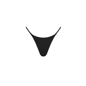 MONARCH Eva Bikini Bottom With Adjustable Strap - Black