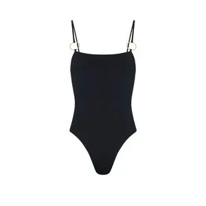 PIANELLA'S Ilio O-ring One-piece Swimsuit - Black