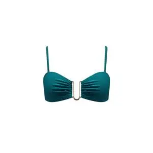 MONARCH Cindy Bandeau Bikini Top Emerald - Green