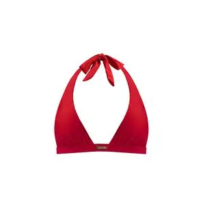 MONARCH Gisele Halter Neck Bikini Top - Red