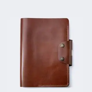 ROARCRAFT Hemingway Leather Notebook Organizer - Brown