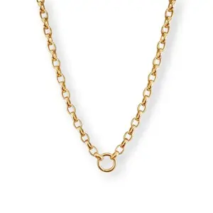 ALEXIE OF ATHENS Gaia Charm Chain Necklace - Gold