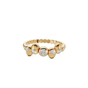 AYA FINE JEWELRY Emerald Cut Lab Grown Diamond Halo Ring In 14k Gold - Yellow