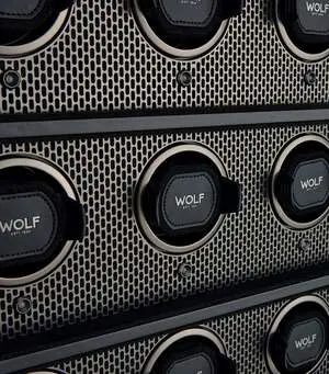 Wolf Axis 12-piece Watch Winder Cabinet