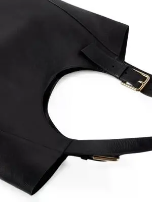 Furla Large Dora Buckle-detail Leather Tote Bag