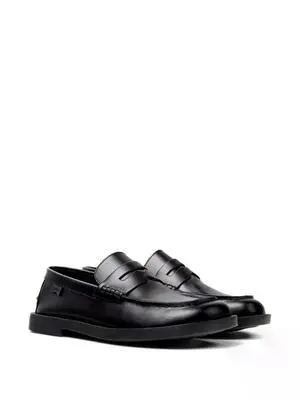 Camper Don Leather Loafers - Black
