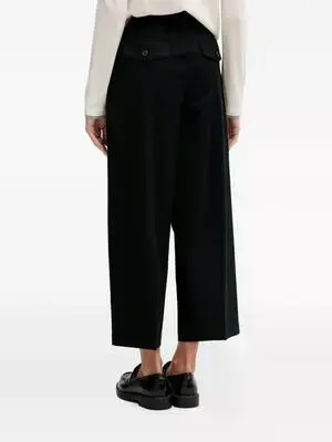 BENETTON Button-flap Wide-leg Trousers