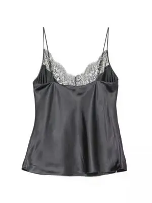 Carine Gilson Lace Trim Camisole
