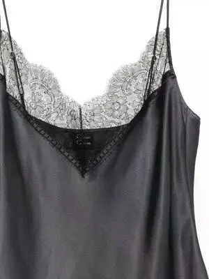 Carine Gilson Lace Trim Camisole