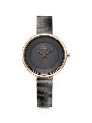 OBAKU Lys 33mm Watch - Black