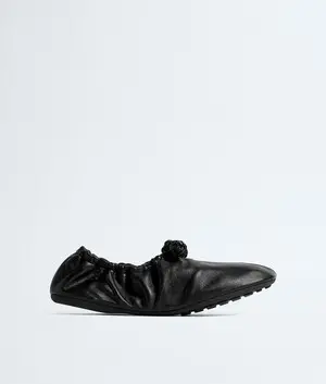 Bottega Veneta Fantasmina Ballerina Black