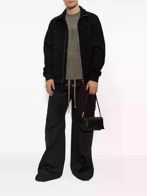Rick Owens Stand-up Collar Zip-up Sweater
