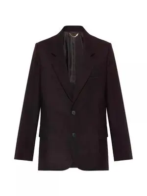 Victoria Beckham Double-vent Wool Blazer - Red