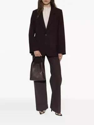 Victoria Beckham Double-vent Wool Blazer