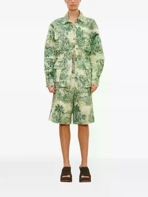 ALEMAIS Sara Toile De Jouy-print Jacket