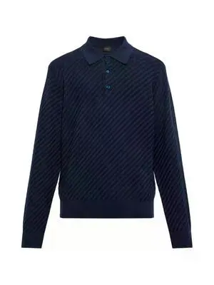 Brioni Long-sleeve Sweater - Blue
