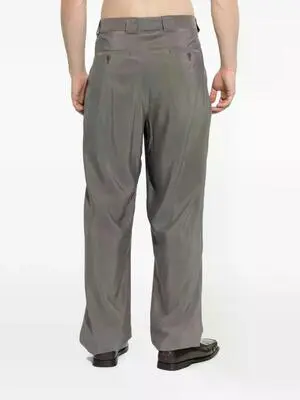 Giorgio Armani Pleated Straight-leg Trousers