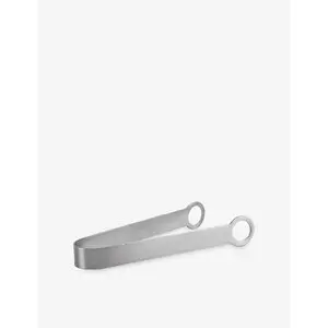 XL BOOM Rondo Stainless-steel Ice Tongs - Silver