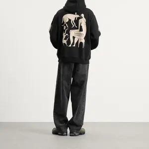 PARRA Non Grand Café" Printed Hoodie