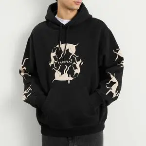 PARRA Non Grand Café" Printed Hoodie