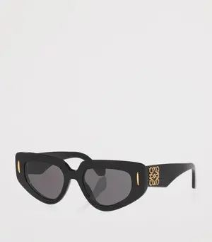 Loewe Anagram Angular Rectangle Sunglasses
