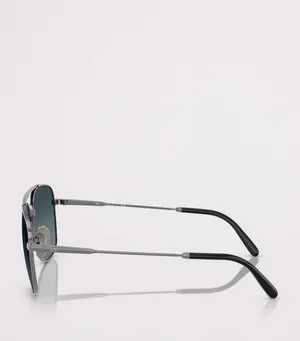 Ray-ban Titanium William Square Sunglasses