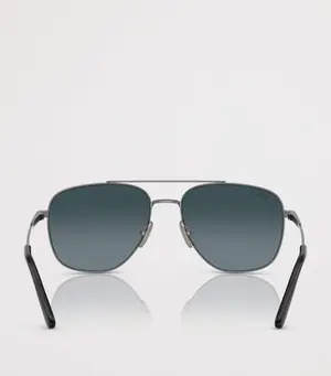 Ray-ban Titanium William Square Sunglasses