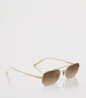 Oliver Spencer 1989c Rectangle Sunglasses