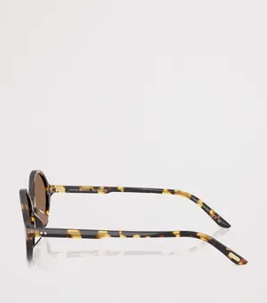 Oliver Spencer X Khaite 2000c Oval Sunglasses