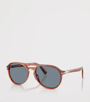 Persol Acetate Pilot Sunglasses