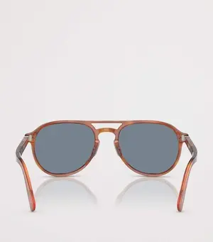 Persol Acetate Pilot Sunglasses