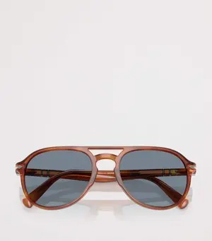 Persol Acetate Pilot Sunglasses