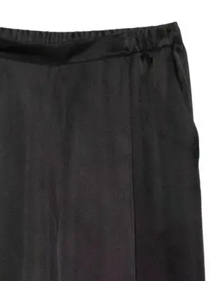 Carine Gilson Wide-leg Satin Trousers