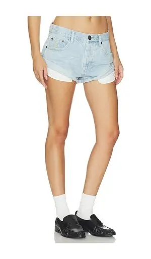ONETEASPOON Bandits Low Waist Denim Shorts