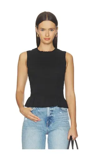 PISTOLA Phoebe Smocked Tank In . Also - Black