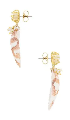 Brinker & Eliza Calico Earrings