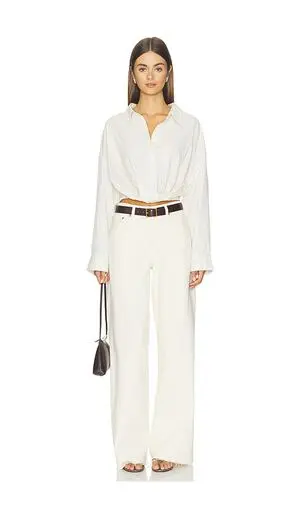 Denimist Twisted Front Shirt In . Also
