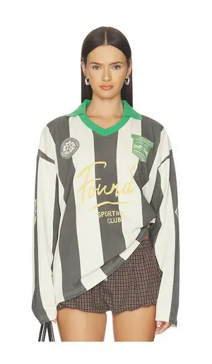 FOUND Striped Sport Ls Jersey In . Also
