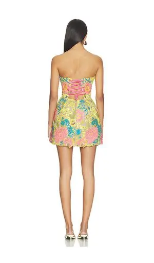 BRONX BANCO Soleil Sequin Maraya Strapless Mini Dress