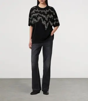 ALLSAINTS Embellished Maia Etta T-shirt