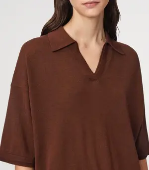 ALLSAINTS Wool Bern Polo Shirt