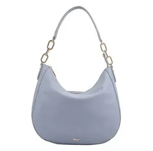 PAUL COSTELLOE Bisbee Leather Shoulder Bag Lead