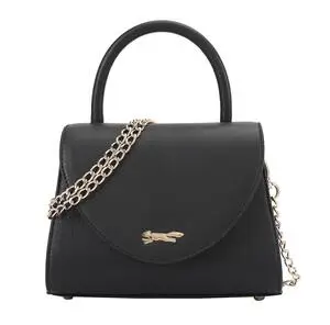 PAUL COSTELLOE Cilo Leather Crossbody Bag Jet
