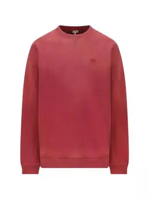 Loewe Anagram-embroidered Sweatshirt - Red